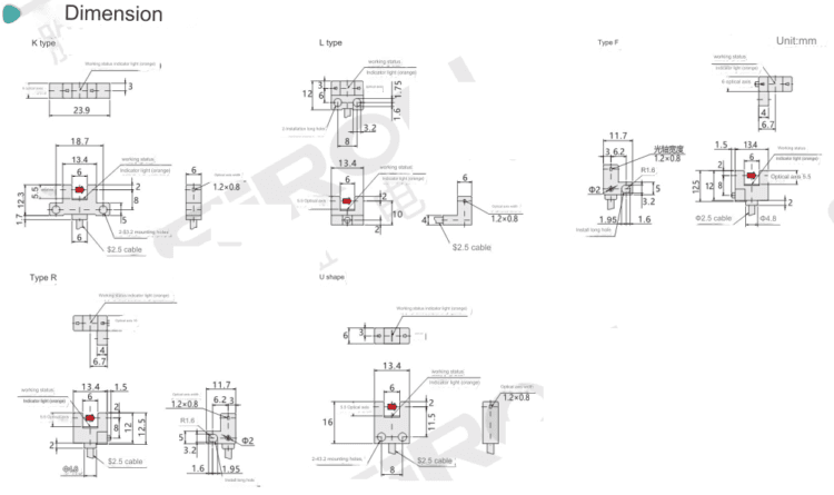 Cảm biến càng cua SiRON (loại micro) dòng K016-A (rãnh 6mm) – KS TECHNO ...